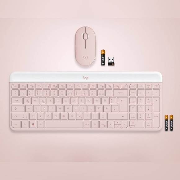 Logitech | Computers, Laptops & Parts | Logitech Mk47 Slim Wireless Keyboard Mouse Combo | Poshmark